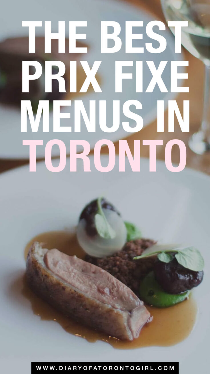 10 Best Prix Fixe Menu Restaurants in Toronto You Must Visit